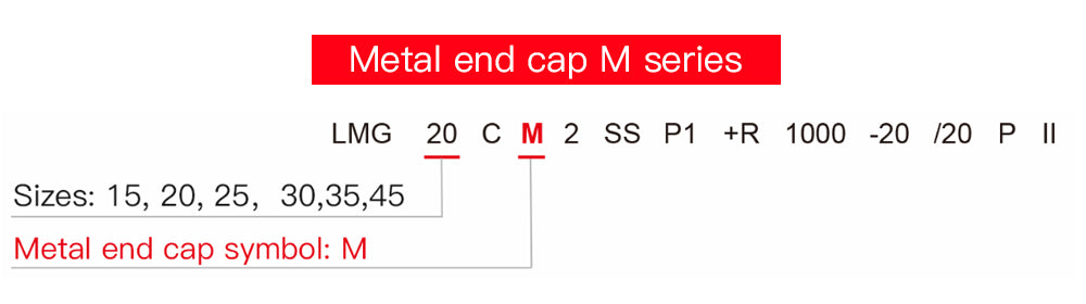 Metal End Plate - M series – CSK Motions