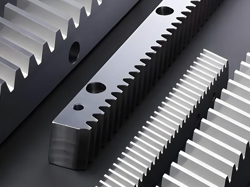 Fine Milling and Tempering Linear Rack DIN 8 Grade – CSK Motions