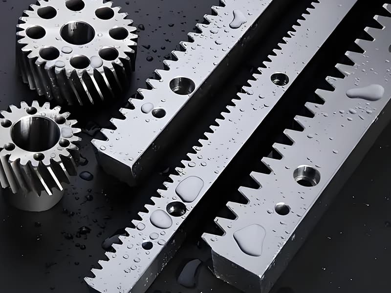 Fine Milling and Tempering Linear Rack DIN 8 Grade – CSK Motions